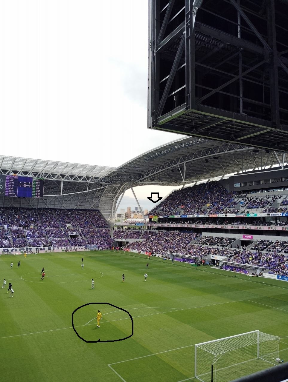20250517 明治安田生命J1リーグ 第17節 サンフレッチェ広島対東京ヴェルディ その1 席レビュー: hotrod-high